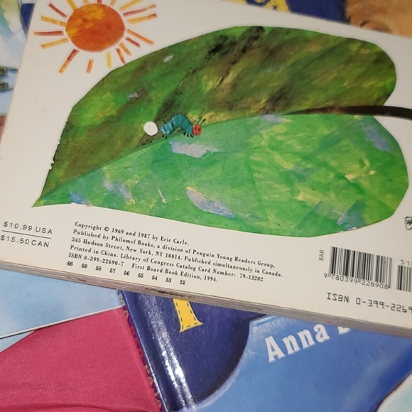 Eric Carle Author | Toys | Classic Book The Very Hungry Caterpillar ...